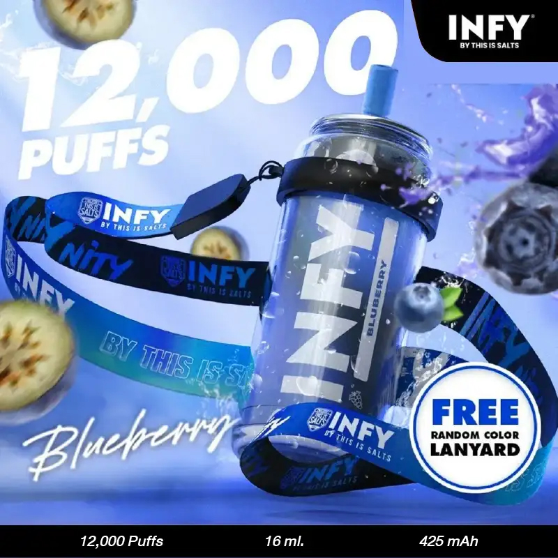 INFY 12K Blueberry - Kardinal Stick Pod